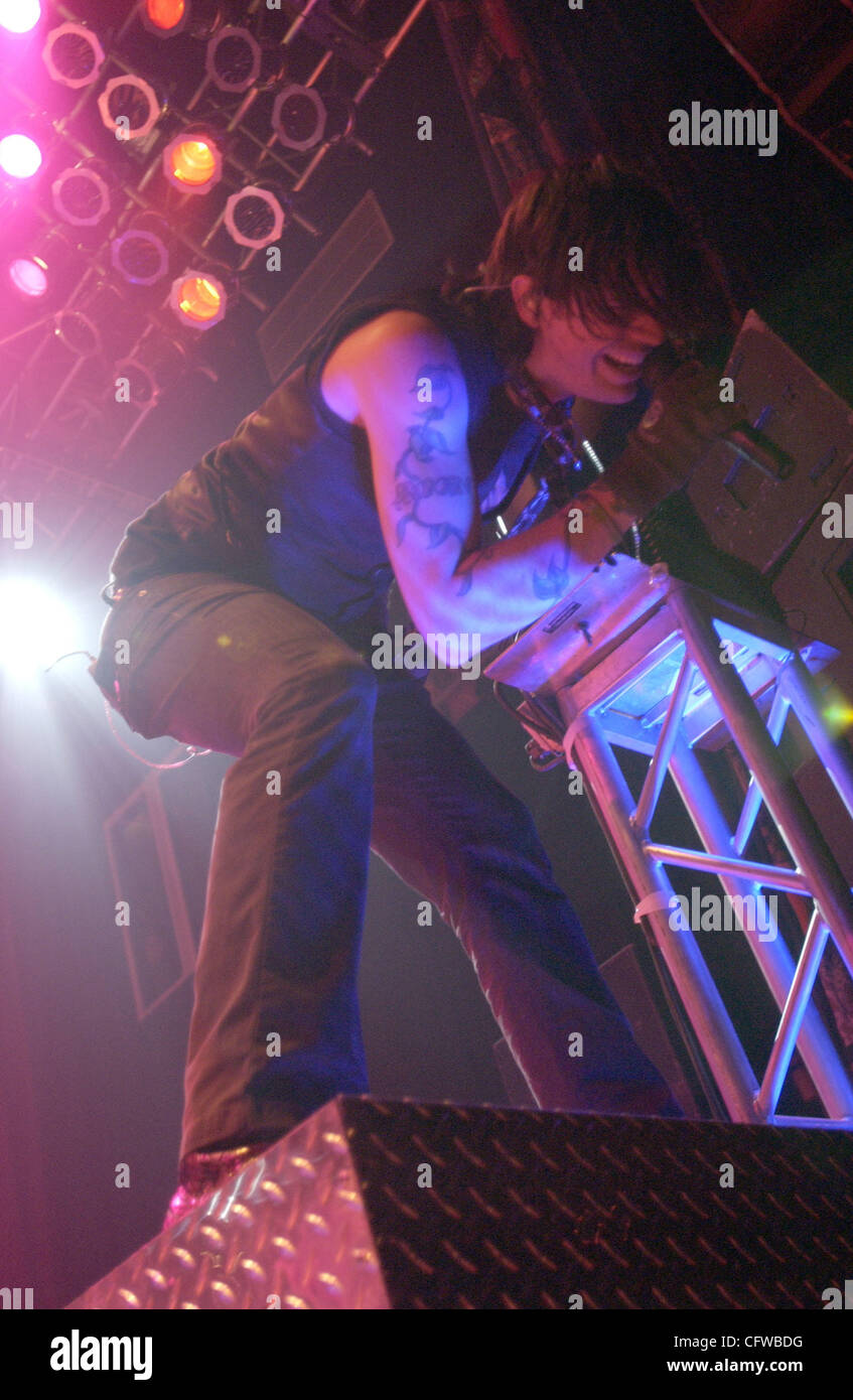 Feb. 17, 2007; Myrtle Beach, SC USA; Singer AUSTIN WINKLER of the band ...