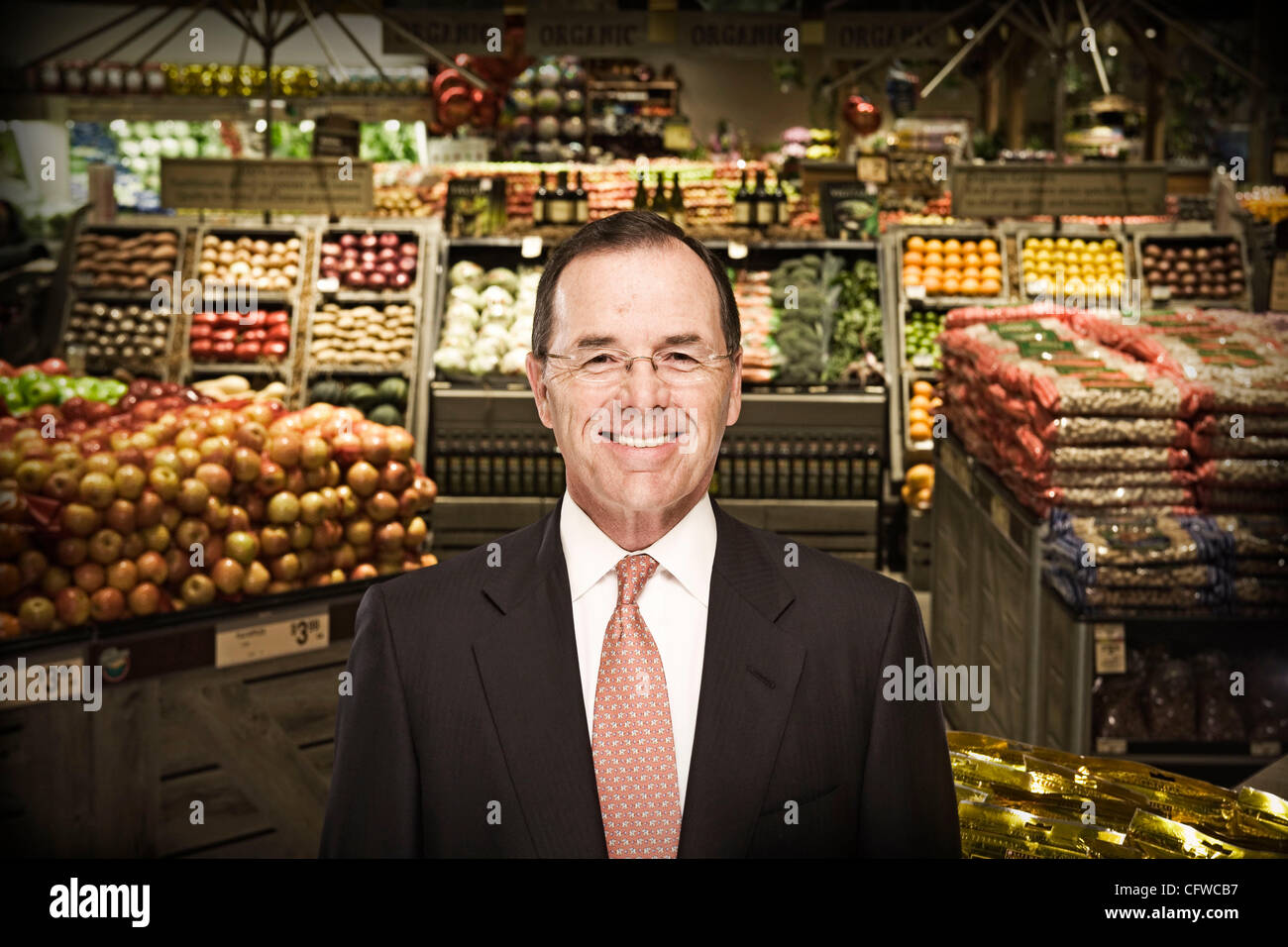 Inside Safeway Store