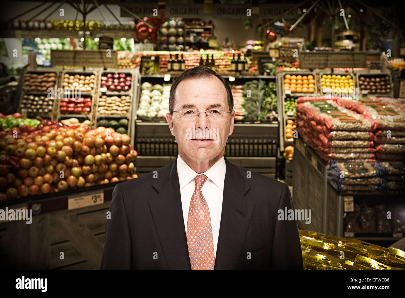 Feb 19, 2007 - Alamo, California, USA - Safeway CEO STEVEN BURD poses ...