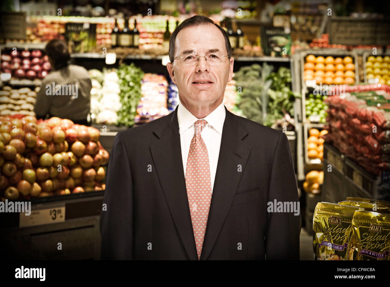 Feb 19, 2007 - Alamo, California, USA - Safeway CEO STEVEN BURD poses ...