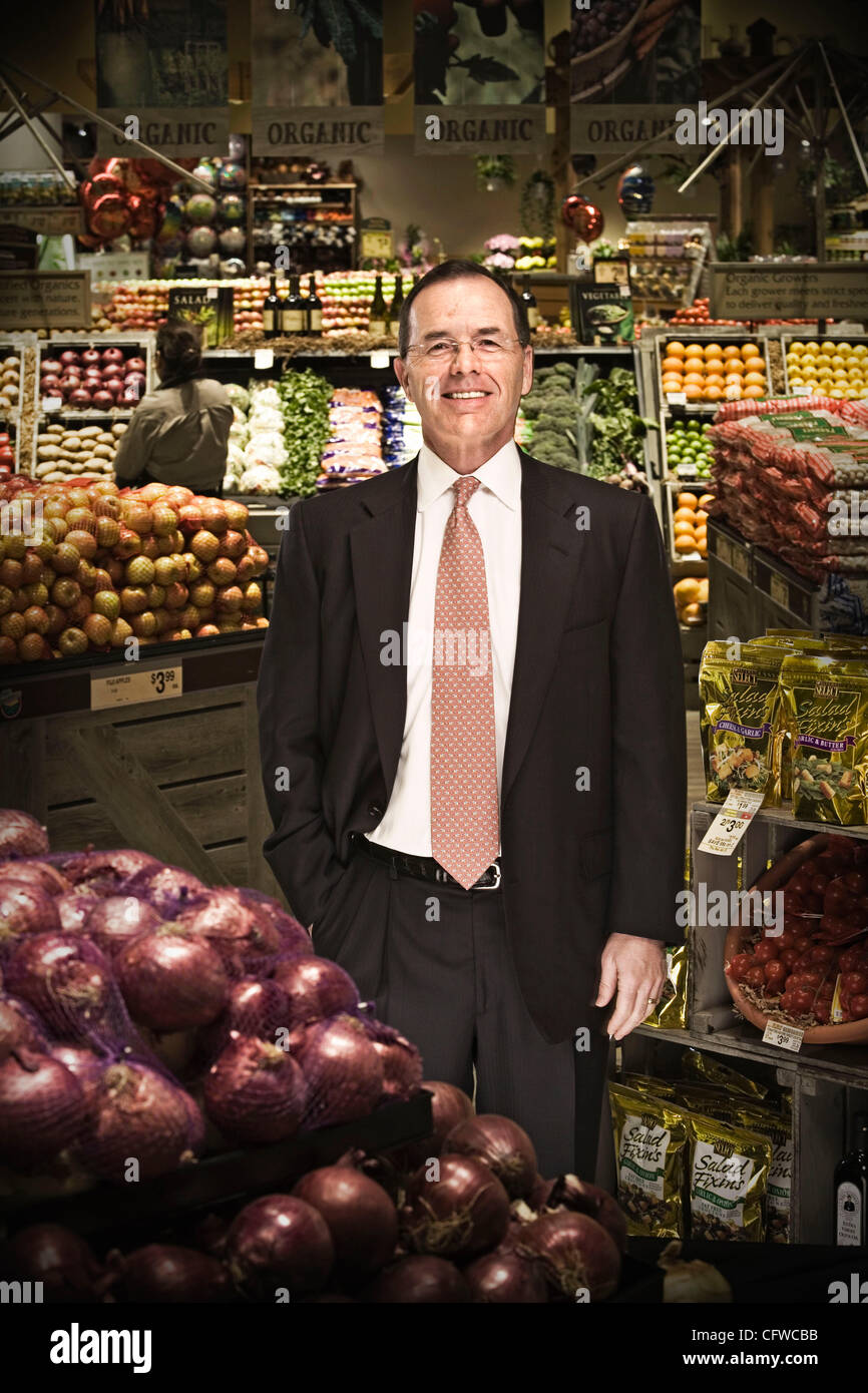 Feb 19, 2007 - Alamo, California, USA - Safeway CEO STEVEN BURD poses ...