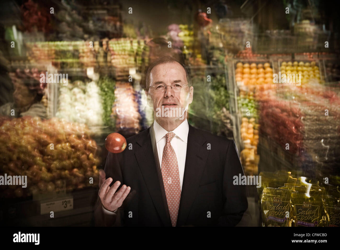 Feb 19, 2007 - Alamo, California, USA - Safeway CEO STEVEN BURD poses ...