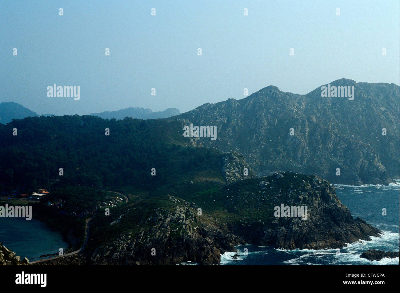 PARQUE NACIONAL DE LAS ISLAS ATLANTICAS. ISLAS CIES VISTA GENERAL DE ...