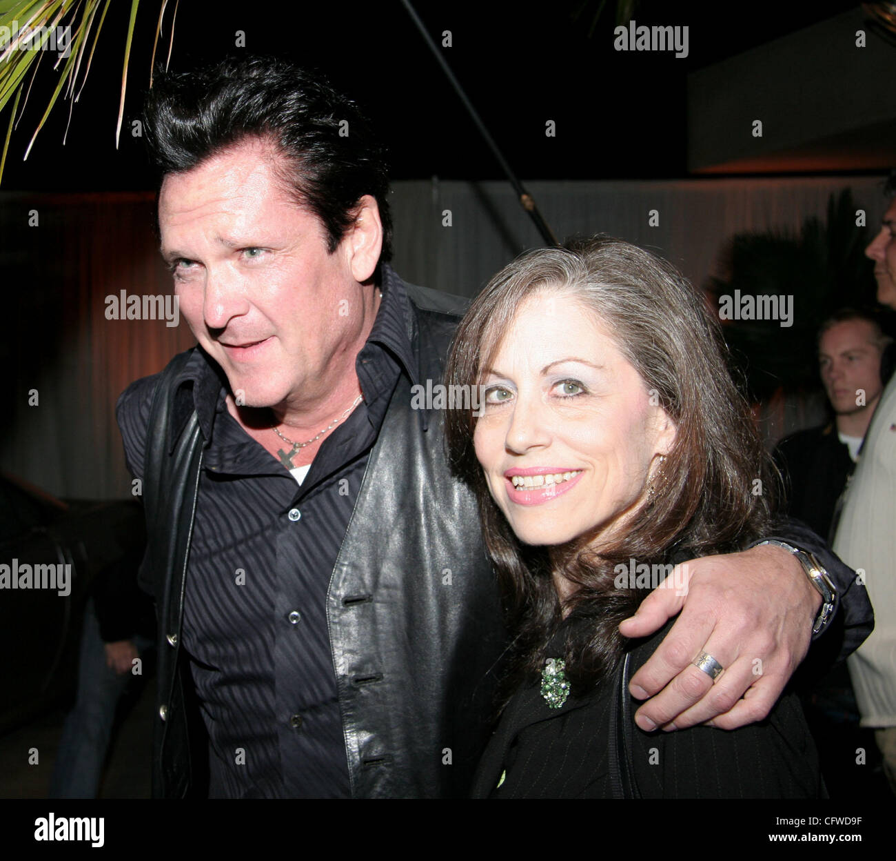 Feb 21, 2007; Los Angeles, CA, USA; MICHAEL MADSEN and VICKI ROBERTS ...