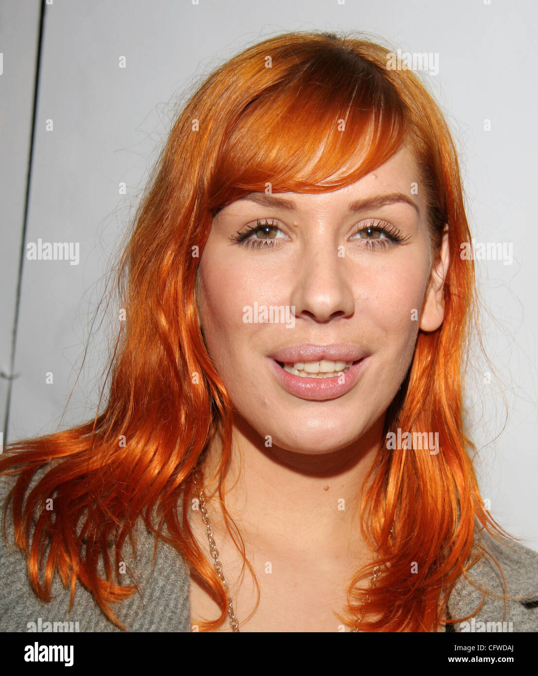 Feb 21, 2007; Los Angeles, CA, USA; Singer ESTHERO arriving at ...