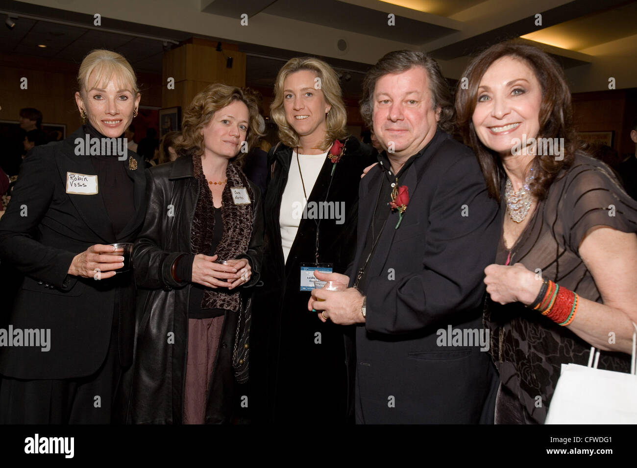 Feb 21, 2007 - Beverly hills, CA, USA - ROBIN VOSS, CARA MERTES, LESLIE ...