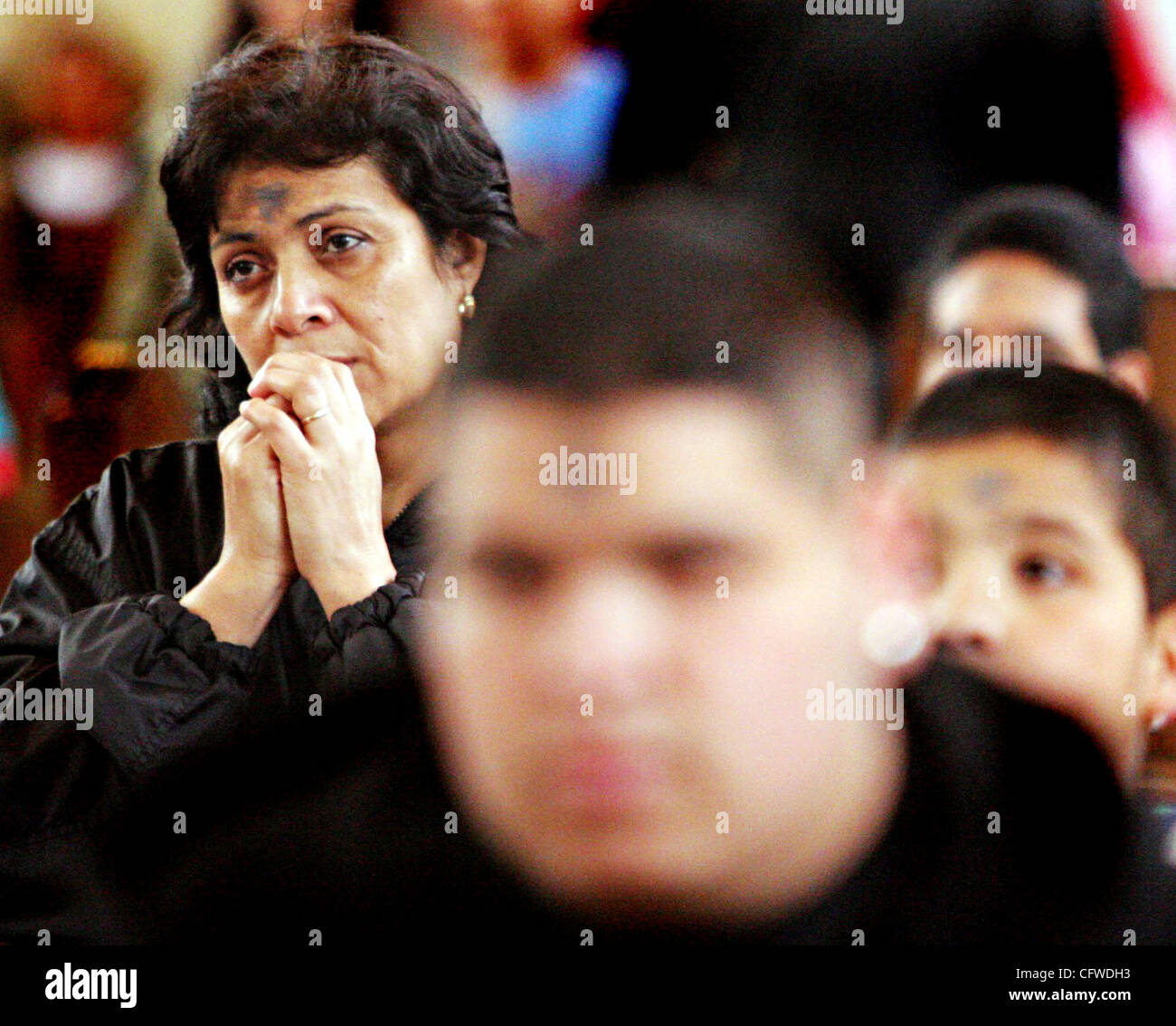 Forehead ashes hi-res stock photography and images - Alamy