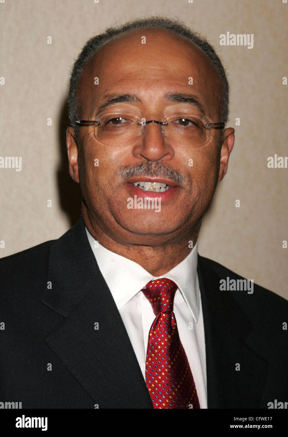 Feb 22, 2007; New York, NY, USA; NYC controller WILLIAM THOMPSON at the ...