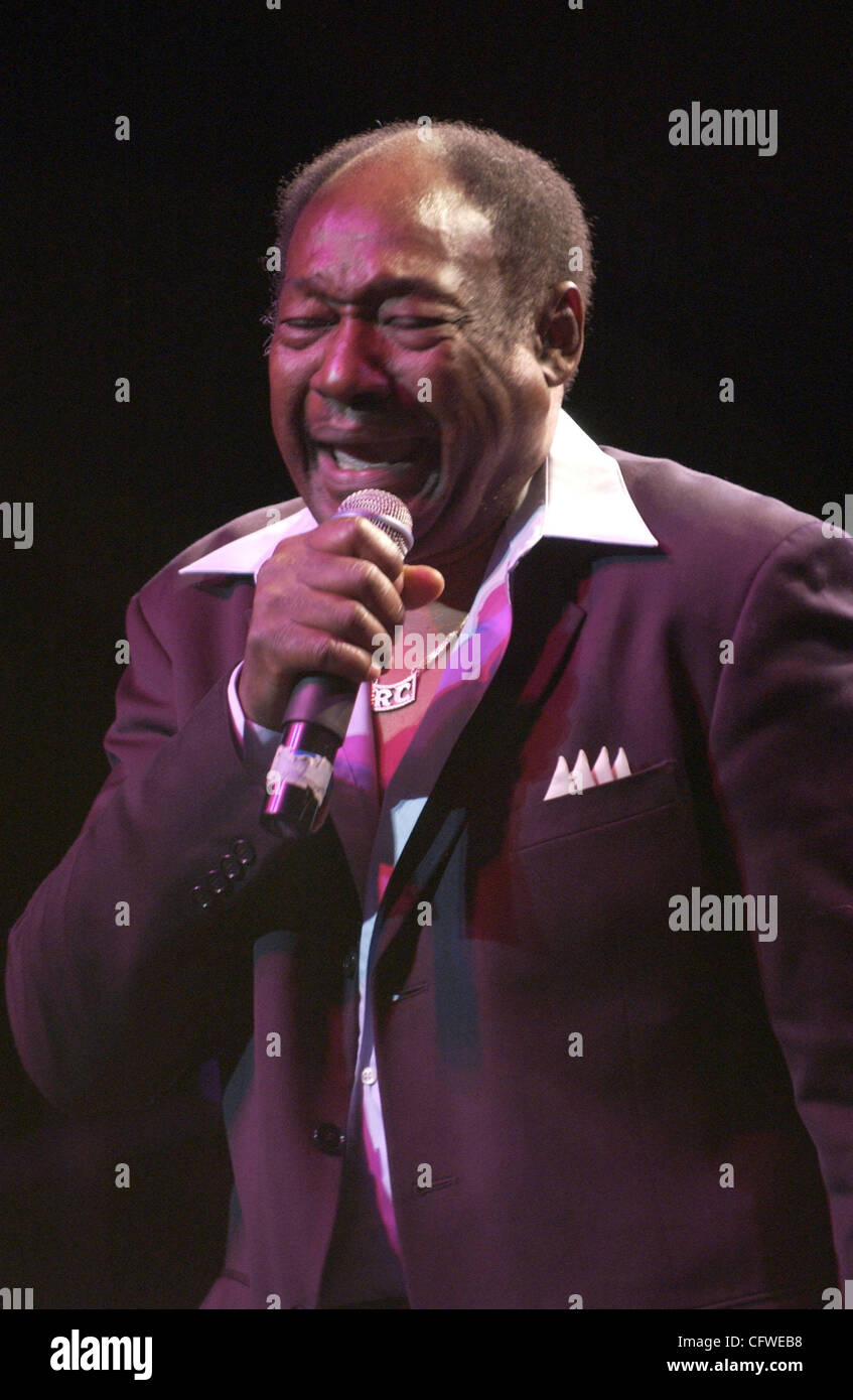 Singer roy c performs live as his 2007 hi-res stock photography and ...