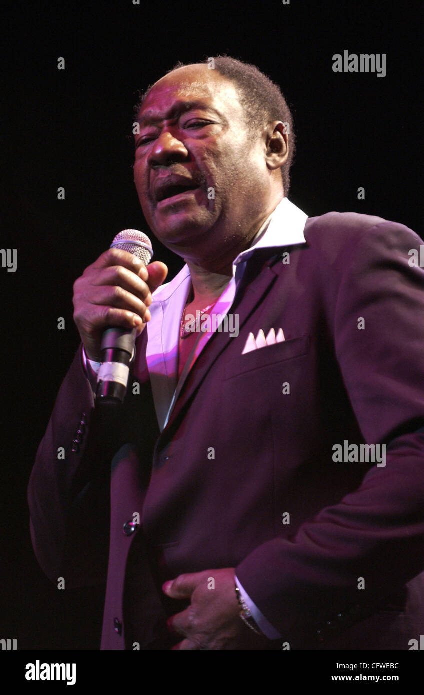 Singer roy c performs live as his 2007 hi-res stock photography and ...