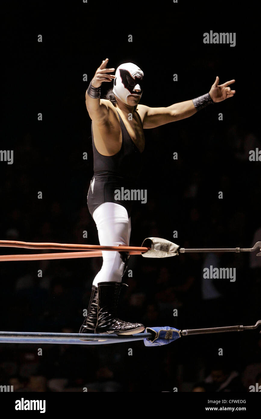 February 23, 2007, Tijuana, Baja California, Mexico At Lucha Libre pro ...