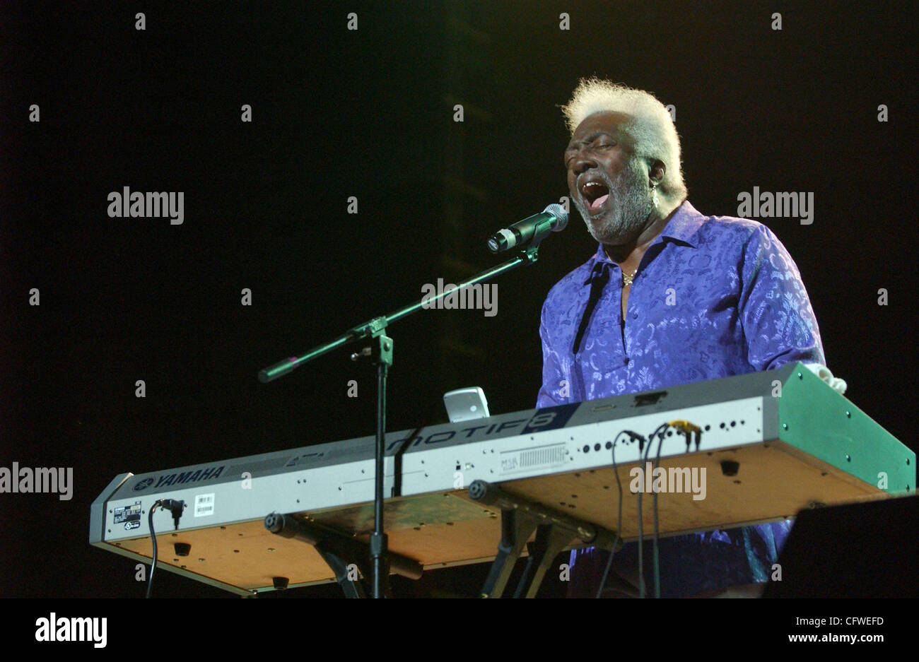 Feb. 23, 2007 Raleigh, NC; USA Singer BENNY LATIMORE of the band ...