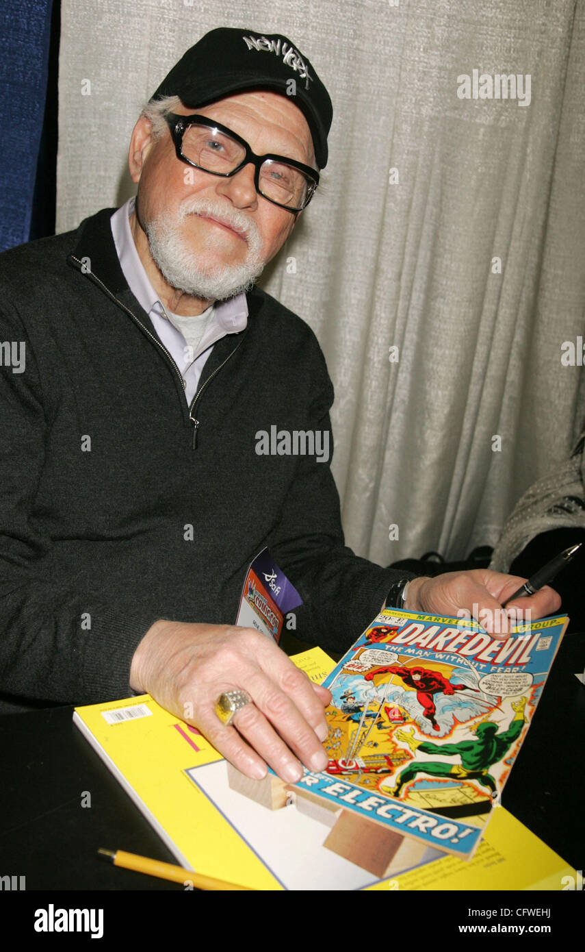 Feb 23, 2007; New York, NY, USA; Comic book artist GENE COLAN at the ...