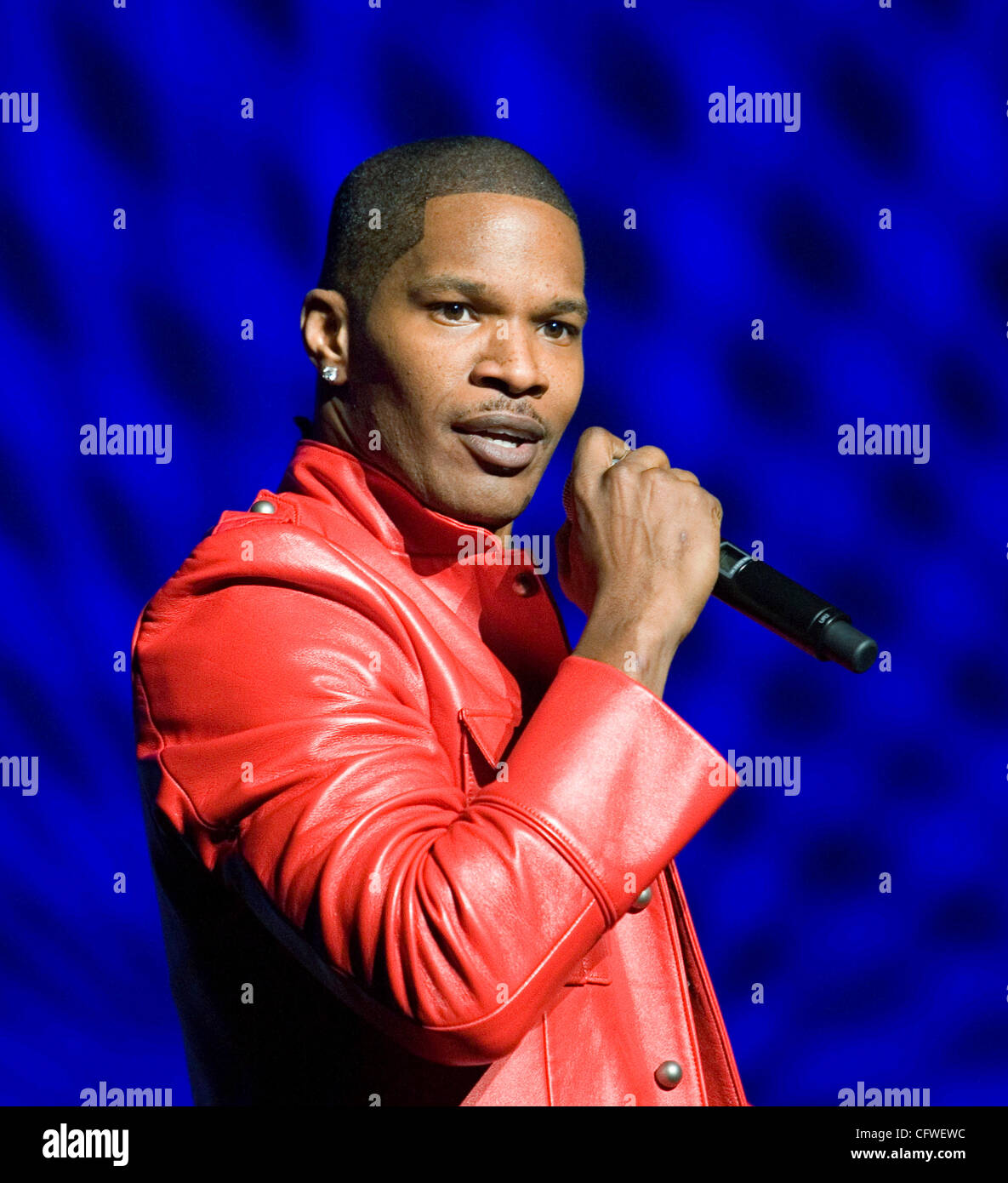 Actor, comedian and singer Jamie Foxx performs to a full house at the ...