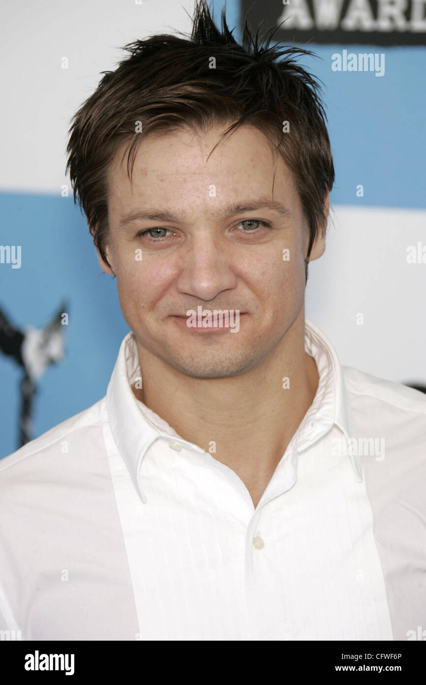 Feb 24, 2007 - Santa Monica, CA, USA - Actor JEREMY RENNER during ...