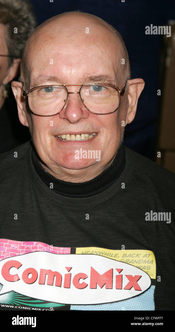 Feb 24, 2007; New York, NY, USA; Comic book artist DENNIS O'NEIL at the ...
