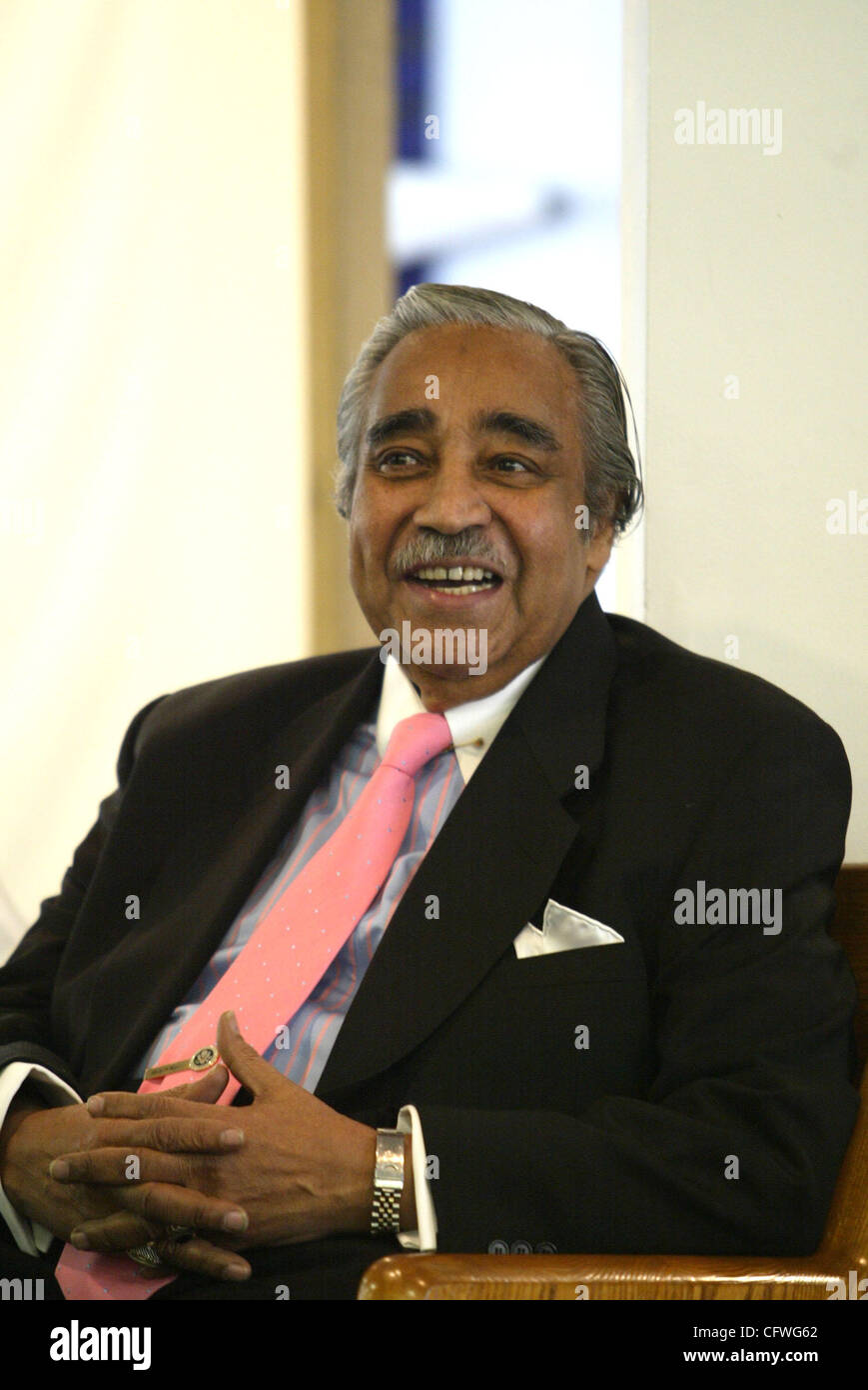 Congressman Charles Rangel speaks at the BCF 11th. Church Anniversary ...