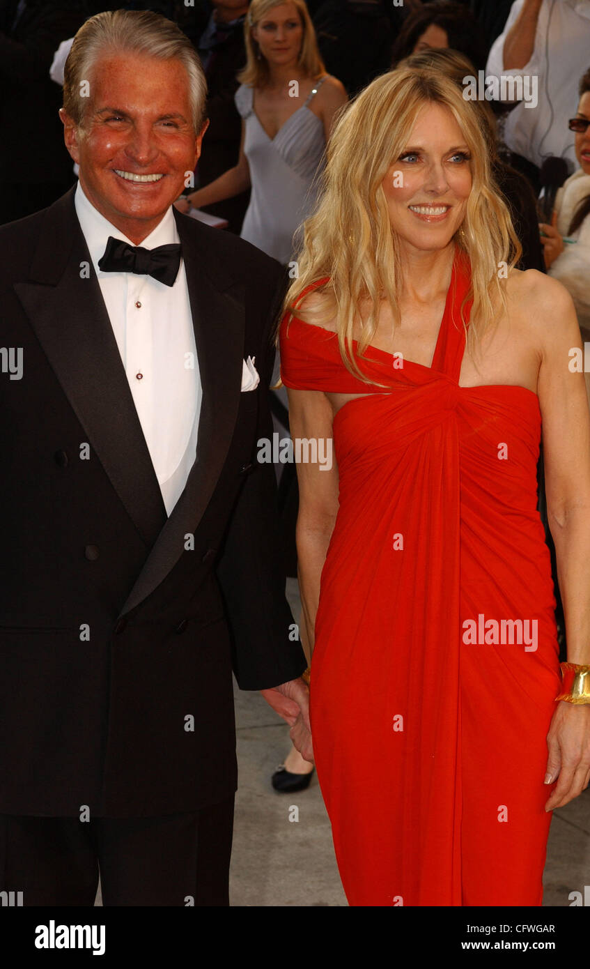 Feb 25, 2007 - West Hollywood, CA, USA - GEORGE HAMILTON and ALANA ...