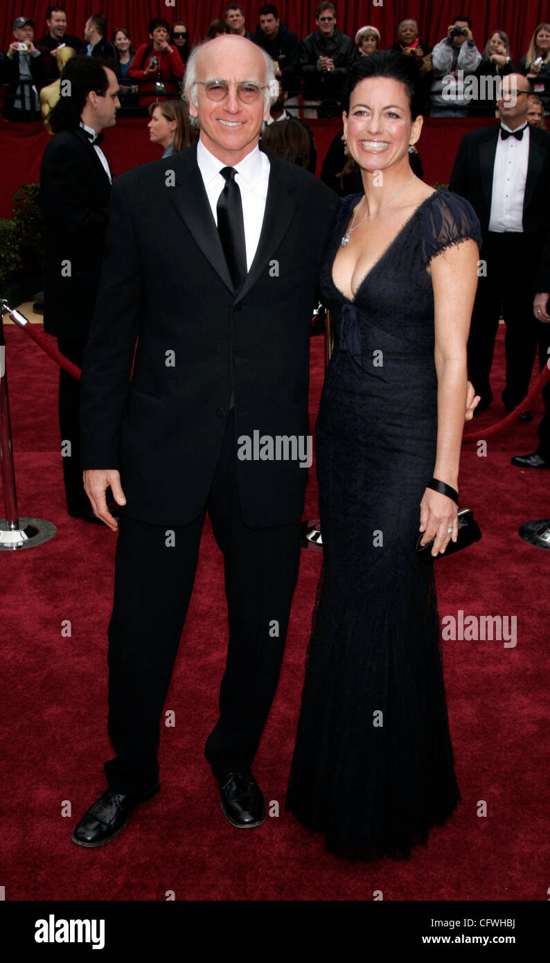 Feb 25, 2007 - Los Angeles, CA, USA - LARRY DAVID and wife LAURIE DAVID ...