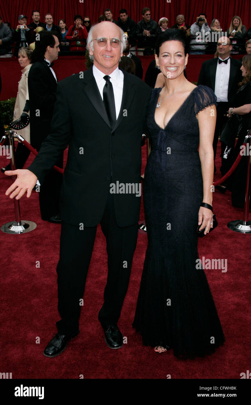 Feb 25, 2007 - Los Angeles, CA, USA - LARRY DAVID and wife LAURIE DAVID ...