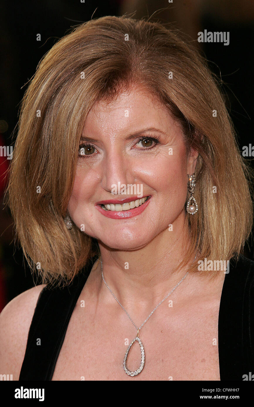 © 2007 Jerome Ware/Zuma Press ARIANNA HUFFINGTON during arrivals at the ...