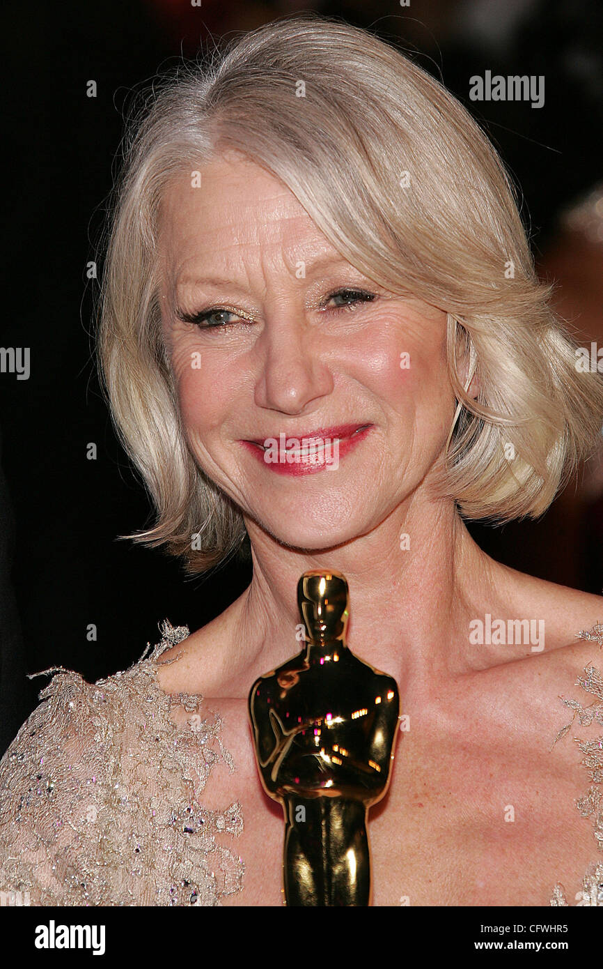 © 2007 Jerome Ware/Zuma Press Actress HELEN MIRREN during arrivals at ...
