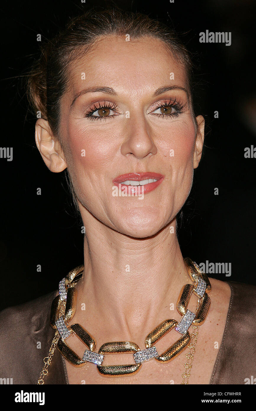 © 2007 Jerome Ware/Zuma Press Singer CELINE DION during arrivals at the ...