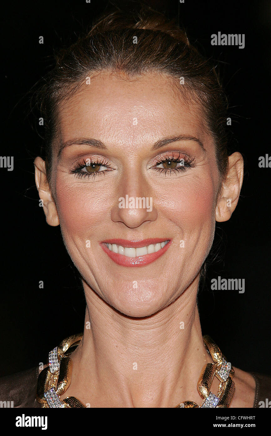 © 2007 Jerome Ware/Zuma Press Singer CELINE DION during arrivals at the ...