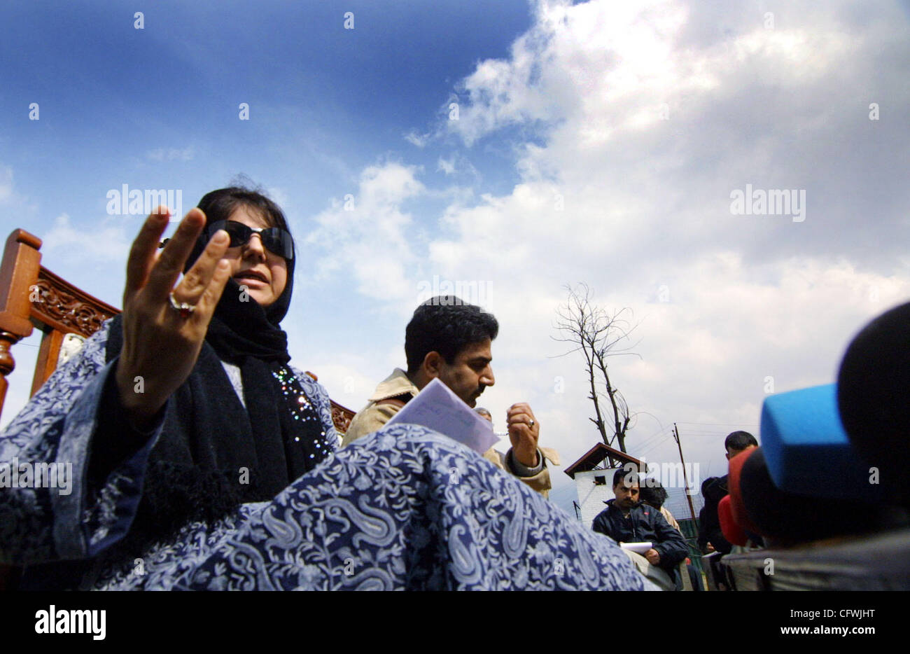 President of Jammu and kashmir peoples democratic party (PDP)And member ...