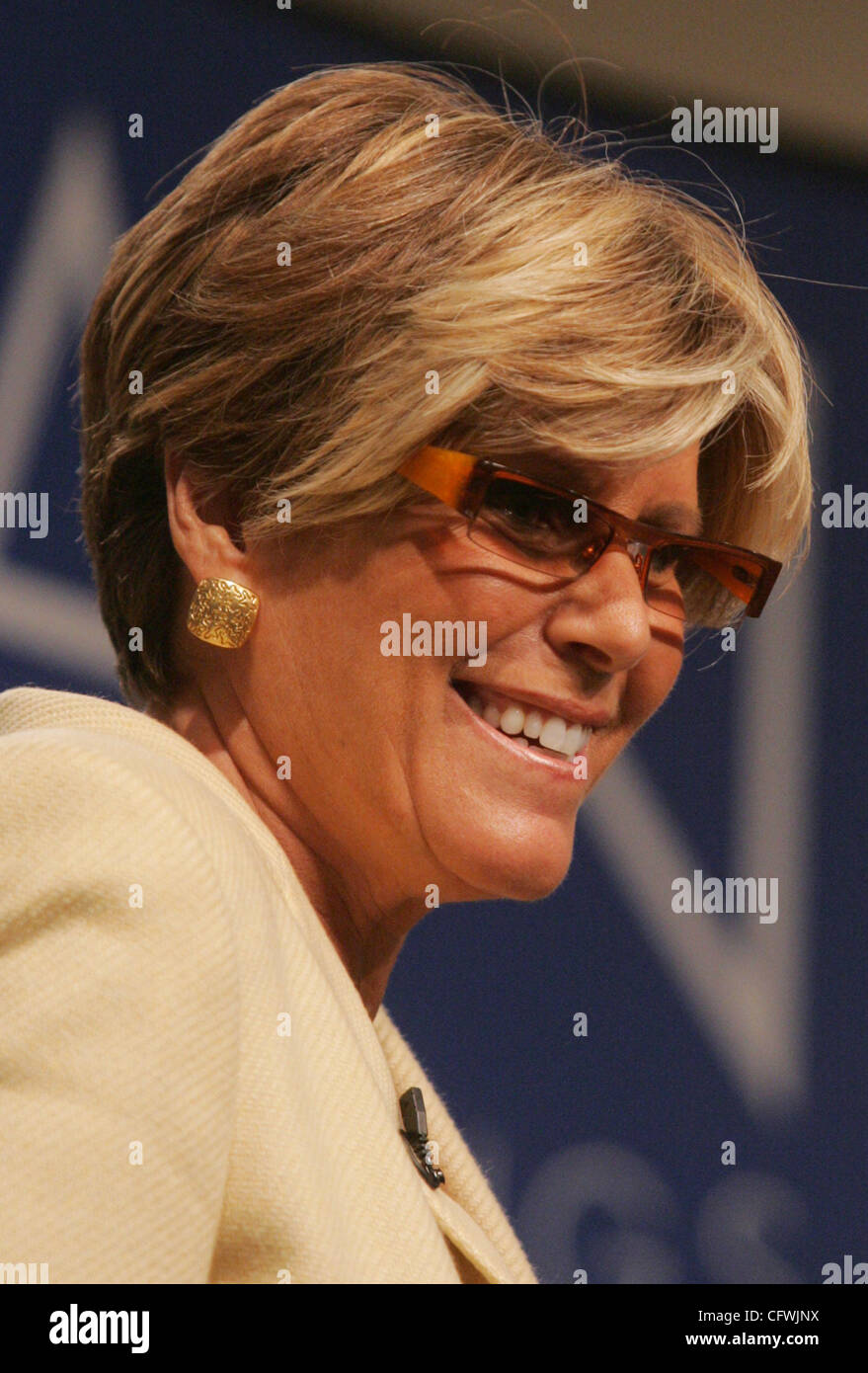Feb 27, 2007; New York, NY, USA; Financial guru SUZE ORMAN promotes her ...