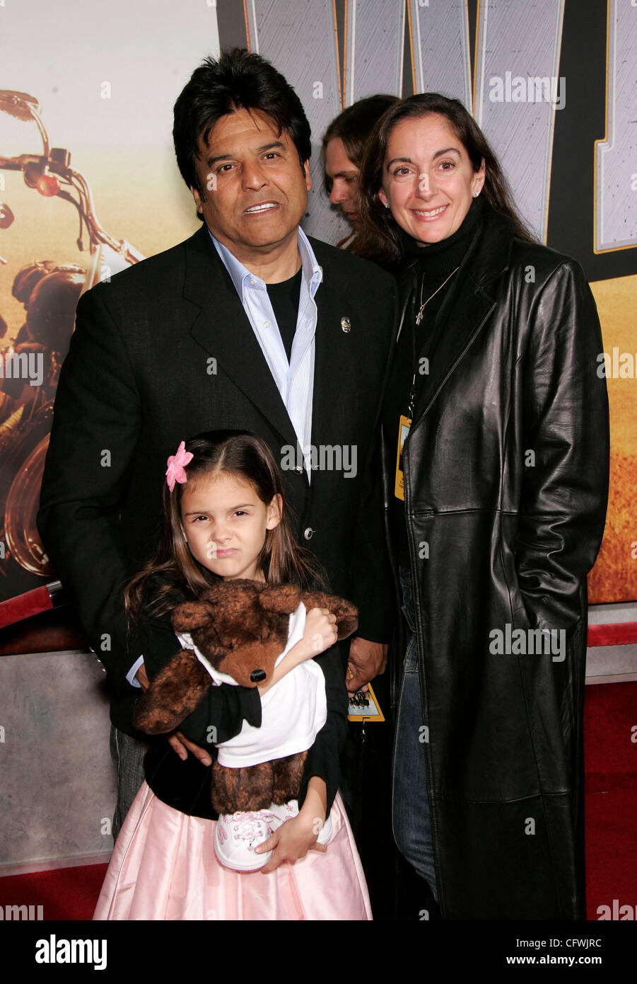 Feb 27, 2007; Hollywood, California, USA; Actor ERIC ESTRADA & FAMILY ...