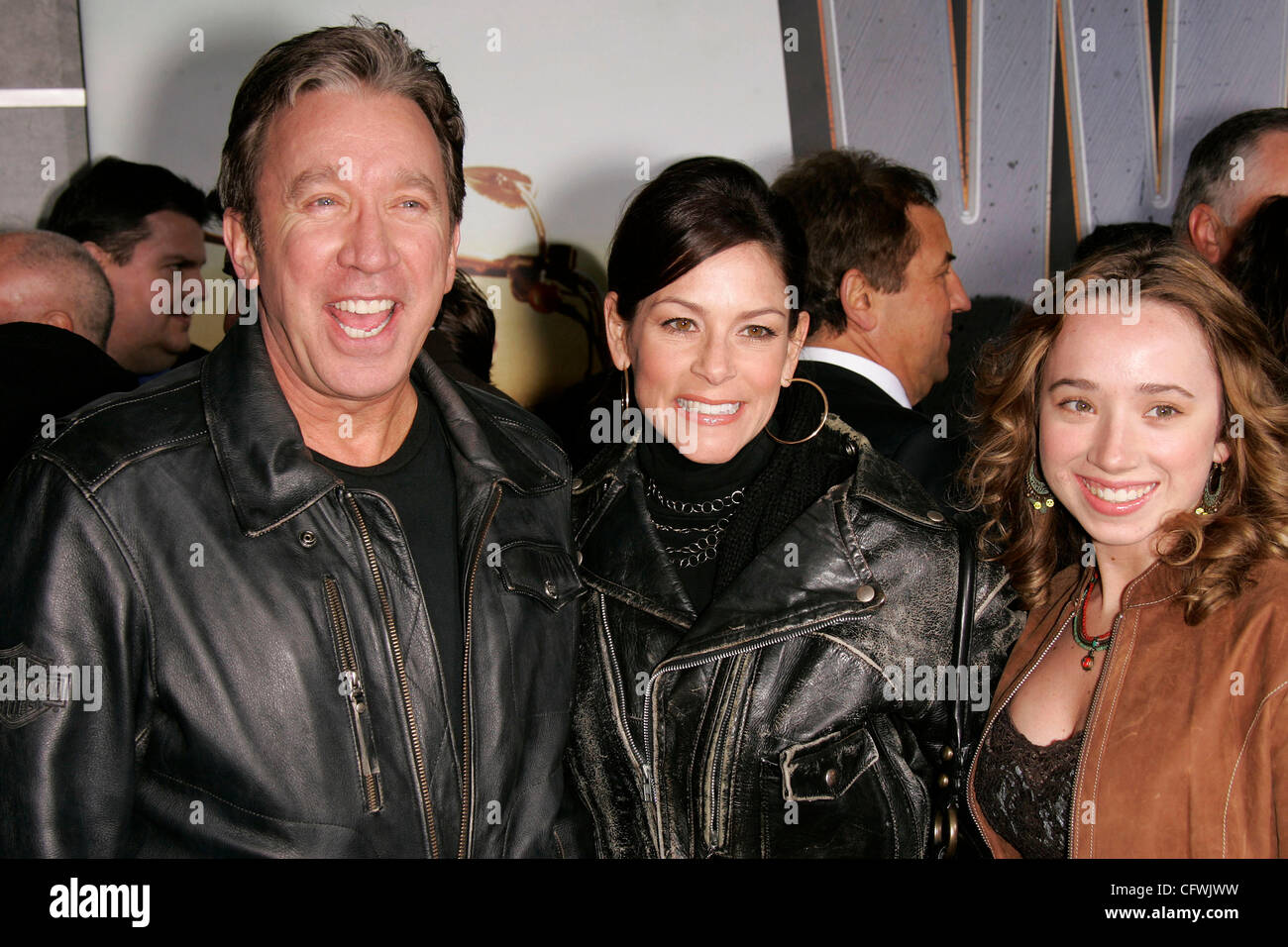 Feb 27, 2007; Hollywood, California, USA; Actor TIM ALLEN, Wife JANET ...