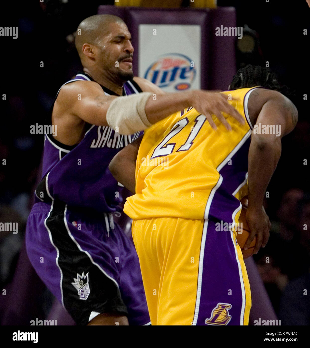 Ronny turiaf of the los angeles lakers hi-res stock photography and ...