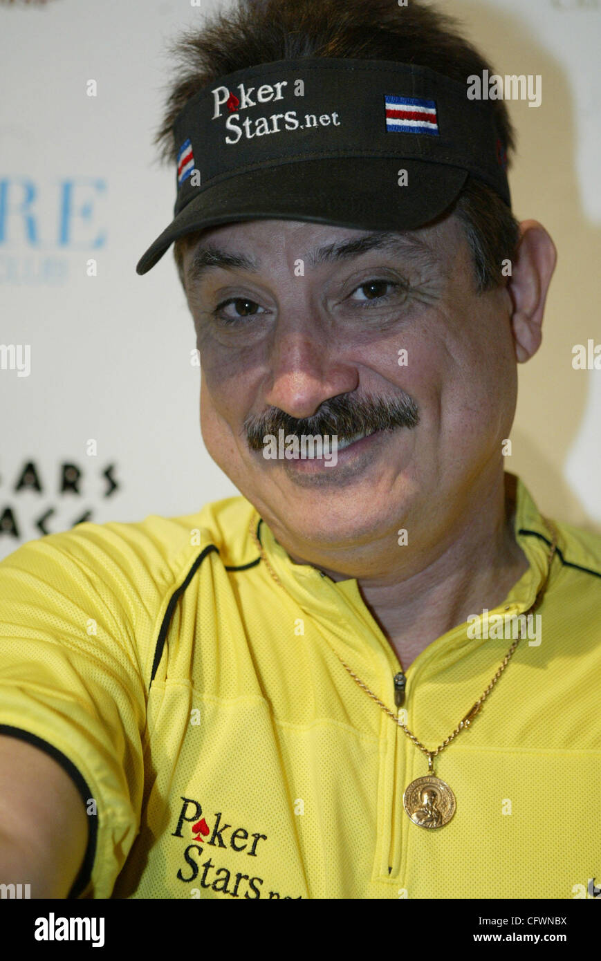 03-01-2007 HUMBERTO BRENES@ Caesars Palace Hotel & Casino in front of ...