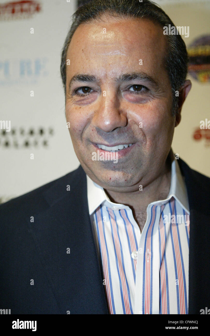 03-01-2007 SAM FARHA @ Caesars Palace Hotel & Casino in front of the ...