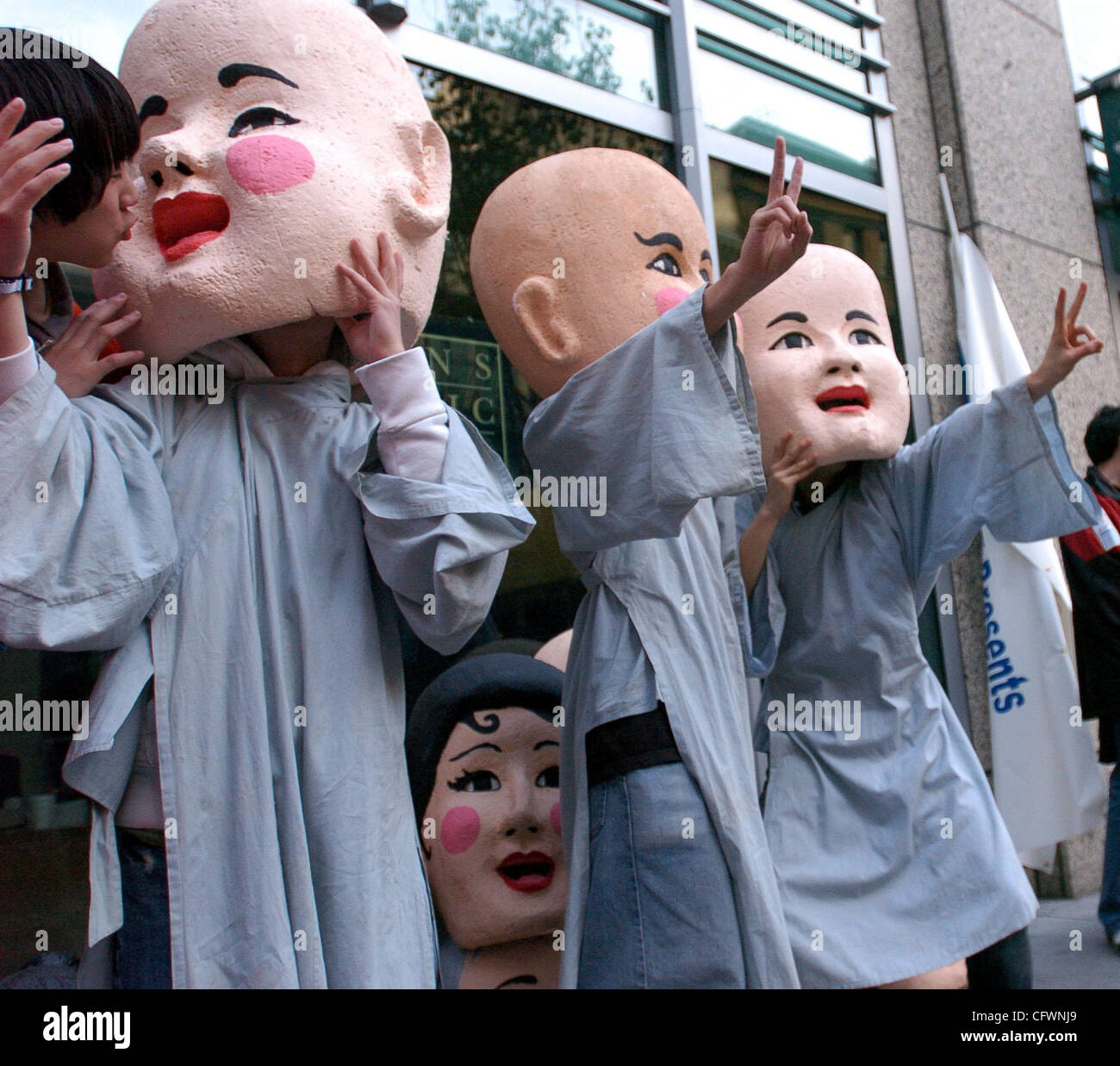 (l to r) The Big Kids from Galileo High Ringo Mak, 16, Tim Lum, 17, and ...