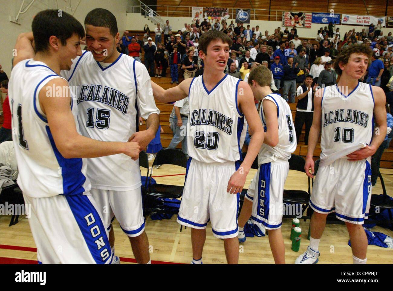 Acalanes players Jon Bowler, Daniel Koches, Austin Anderson and Jeff ...