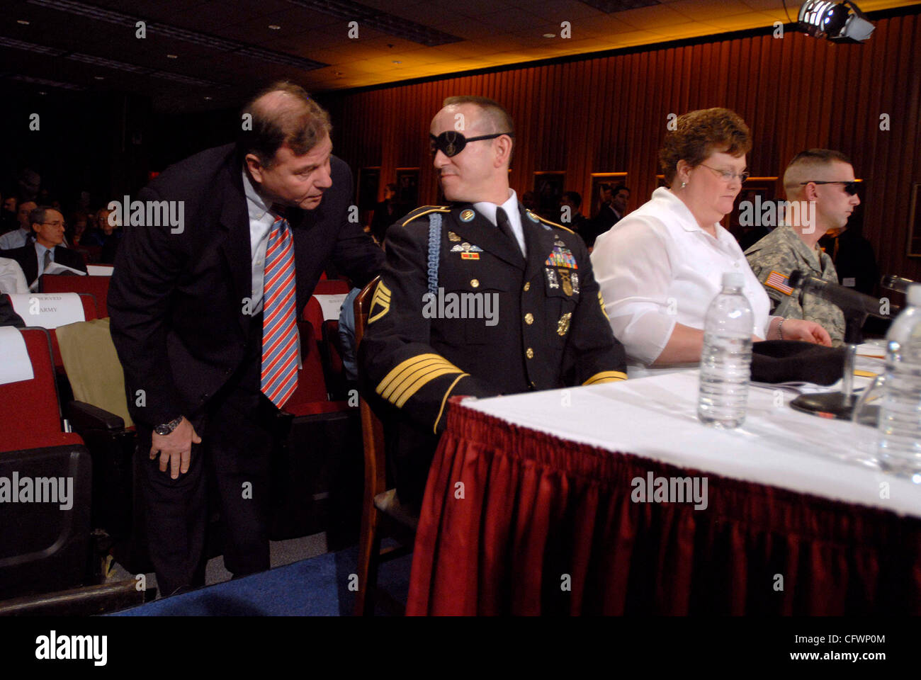 Mar 05, 2007 - Washington, DC, USA - Staff Sergeant JOHN SHANNON (eye ...