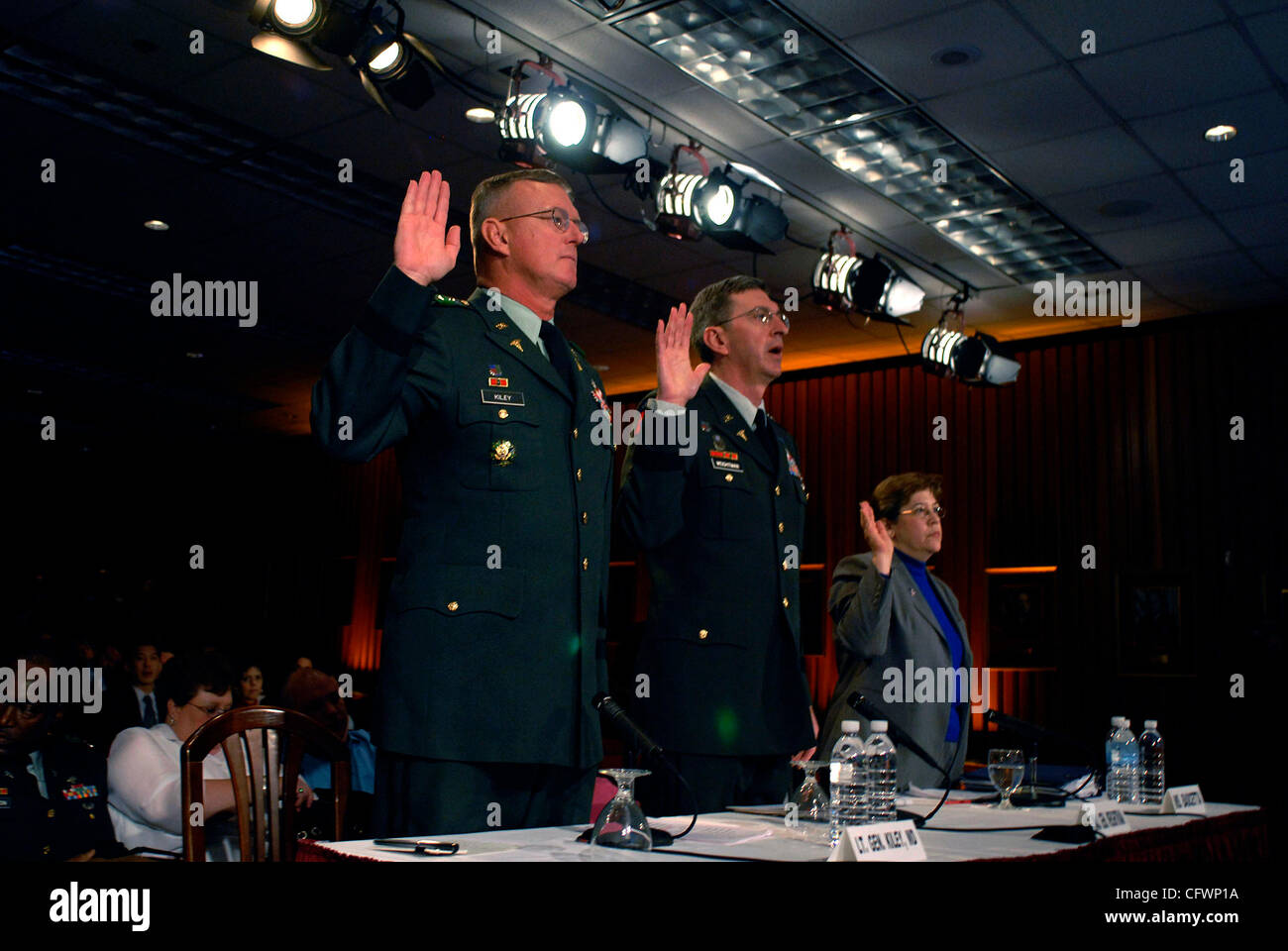 Mar 05, 2007 - Washington, DC, USA - Lt. General KEVIN KILEY, Maj ...