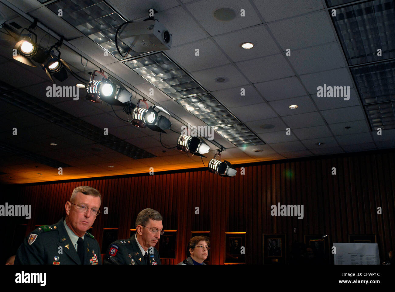 Mar 05, 2007 - Washington, DC, USA - Lt. General KEVIN KILEY, Maj ...