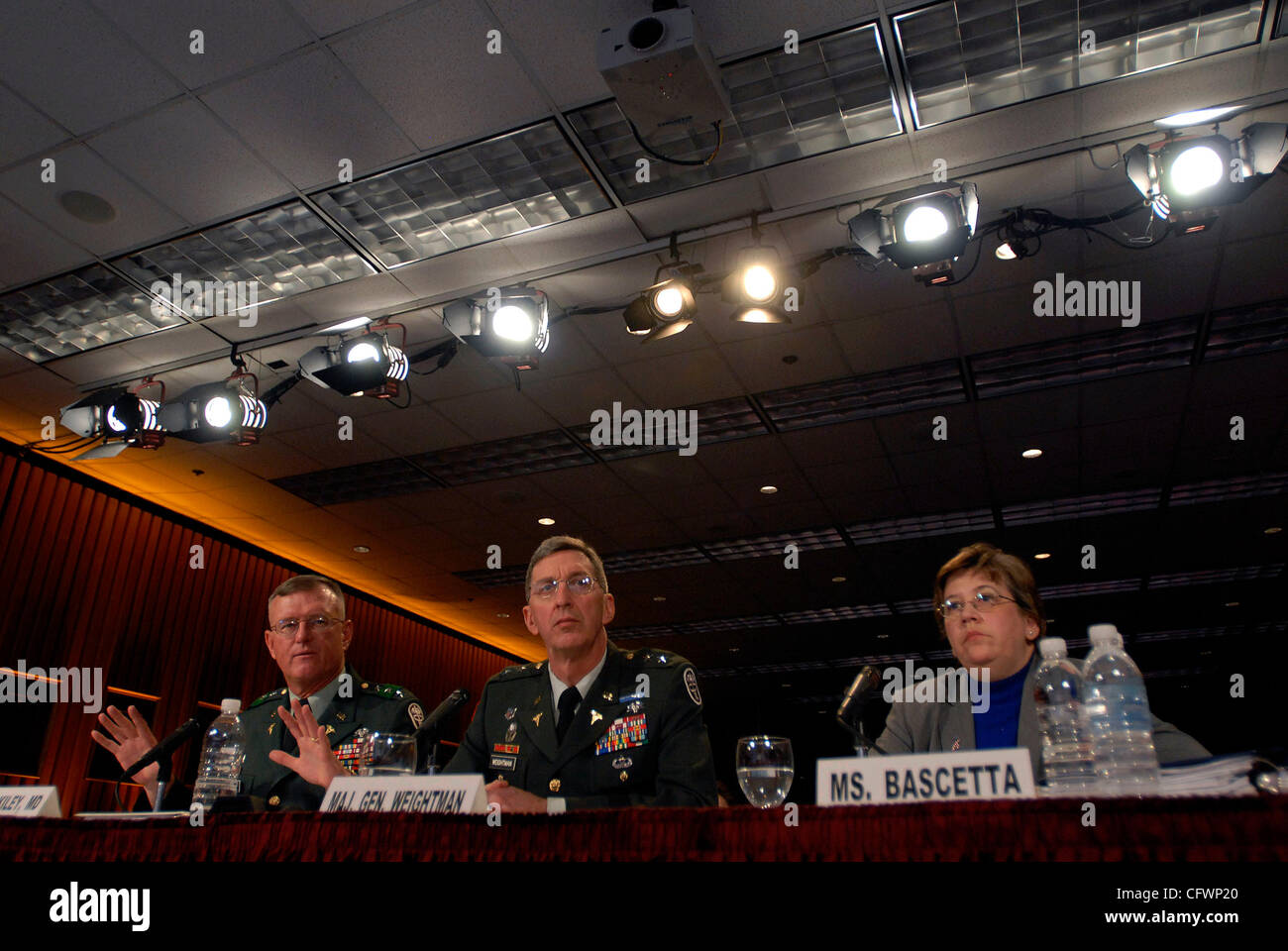 Mar 05, 2007 - Washington, DC, USA - Lt. General KEVIN KILEY, Maj ...