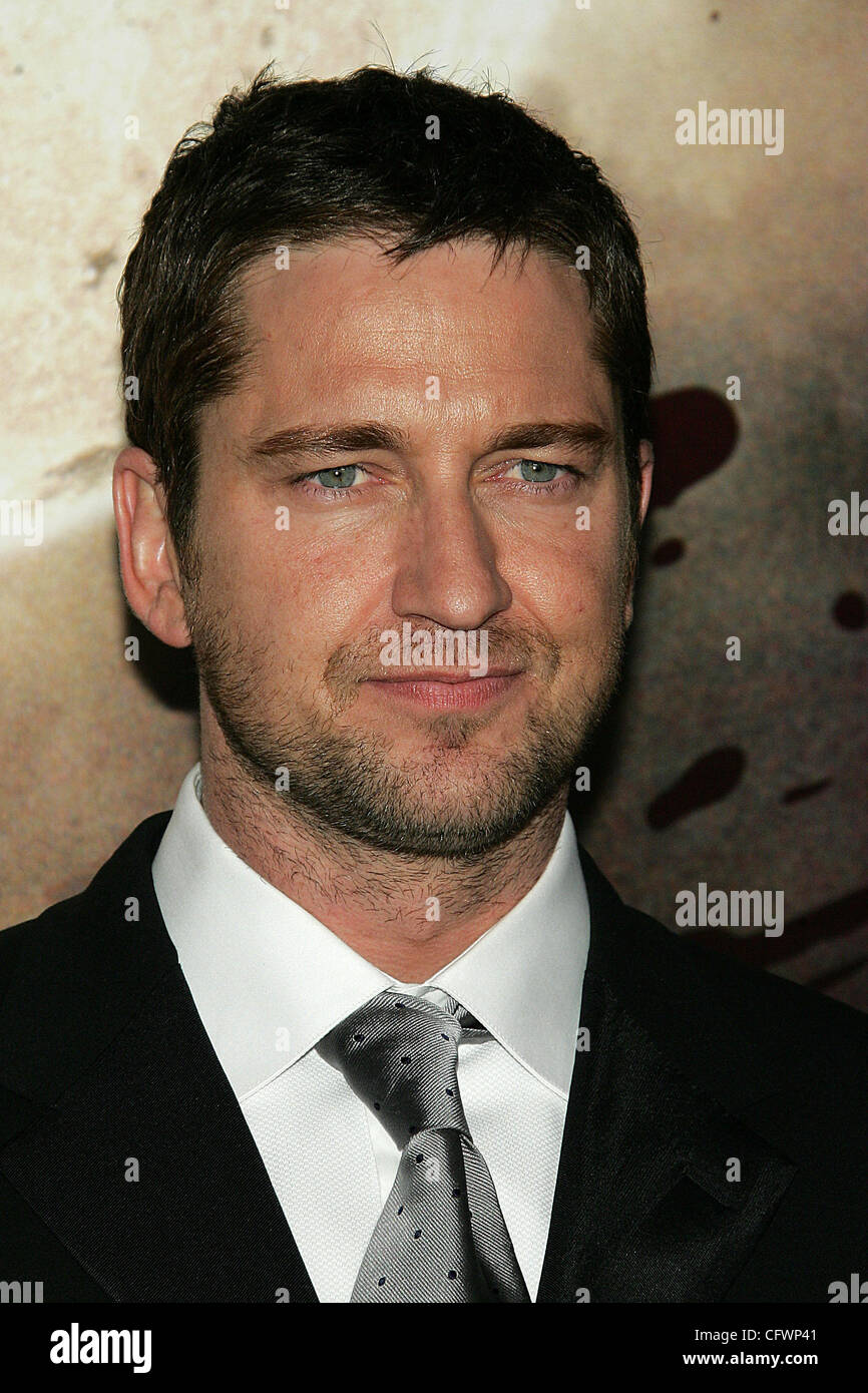 © 2007 Jerome Ware/Zuma Press Actor GERARD BUTLER during arrivals at ...