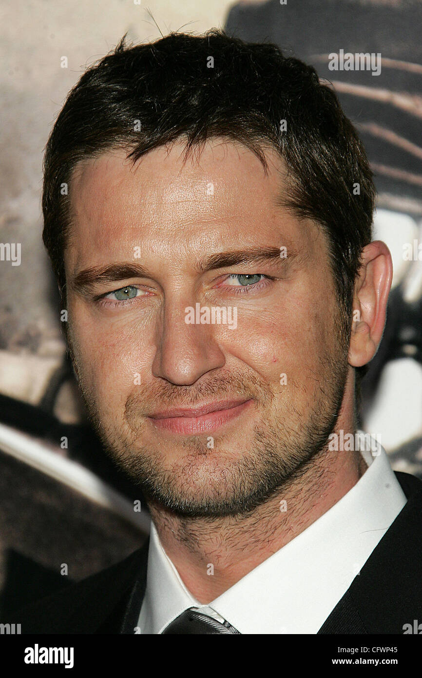© 2007 Jerome Ware/Zuma Press Actor GERARD BUTLER during arrivals at ...