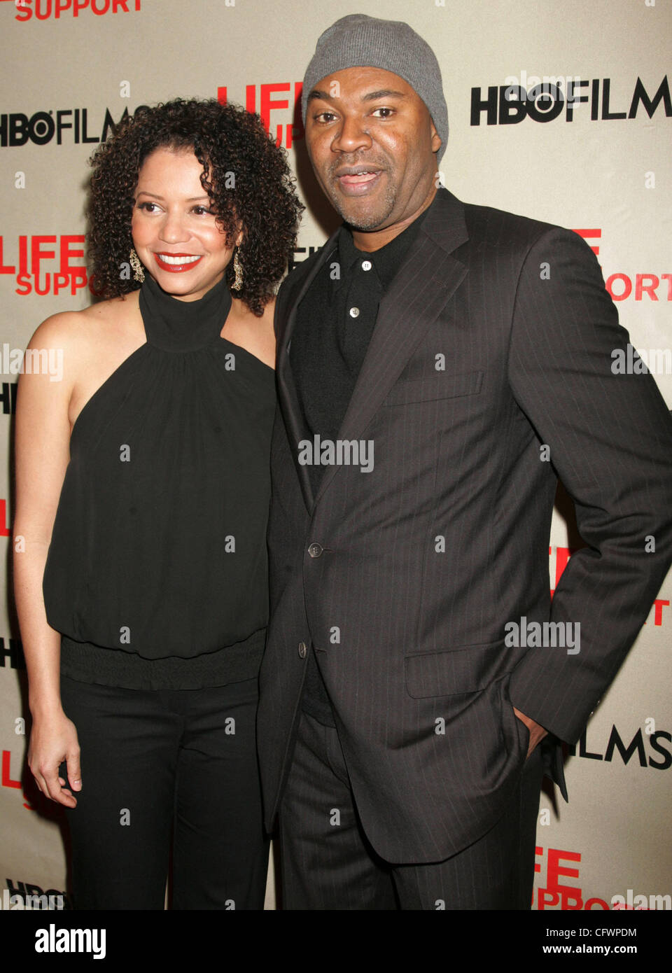 Mar 05, 2007; New York, NY, USA; Actress GLORIA REUBEN and director ...