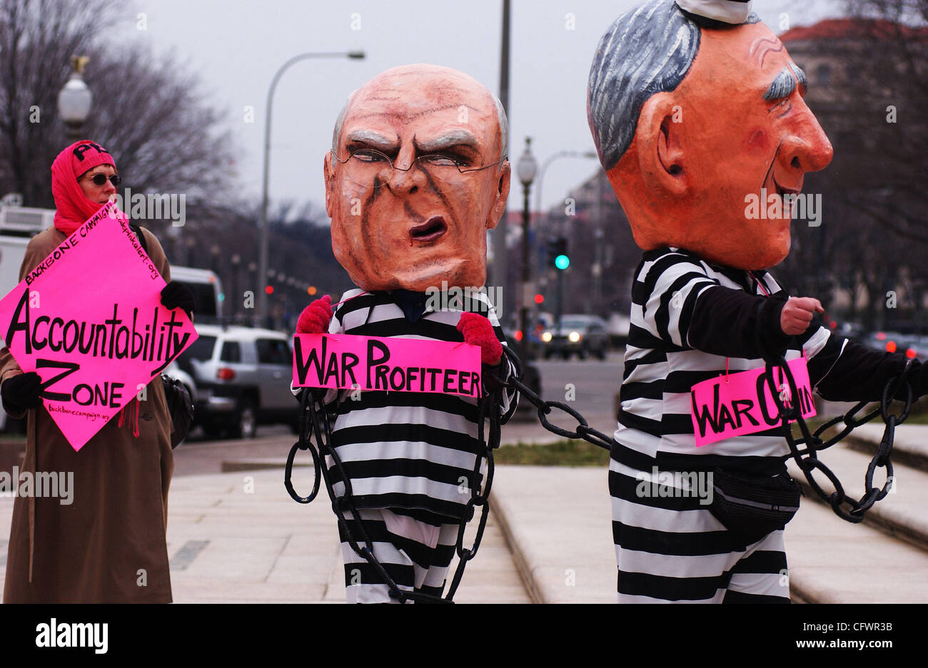 Julie Field of Chicago, as President George W. Bush and Annie Kelly, of ...