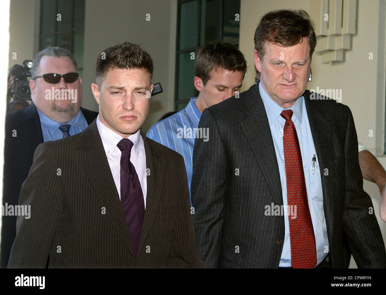 Mar 08, 2007; Beverly Hills, CA, USA; Actor Lane Garrison with his ...