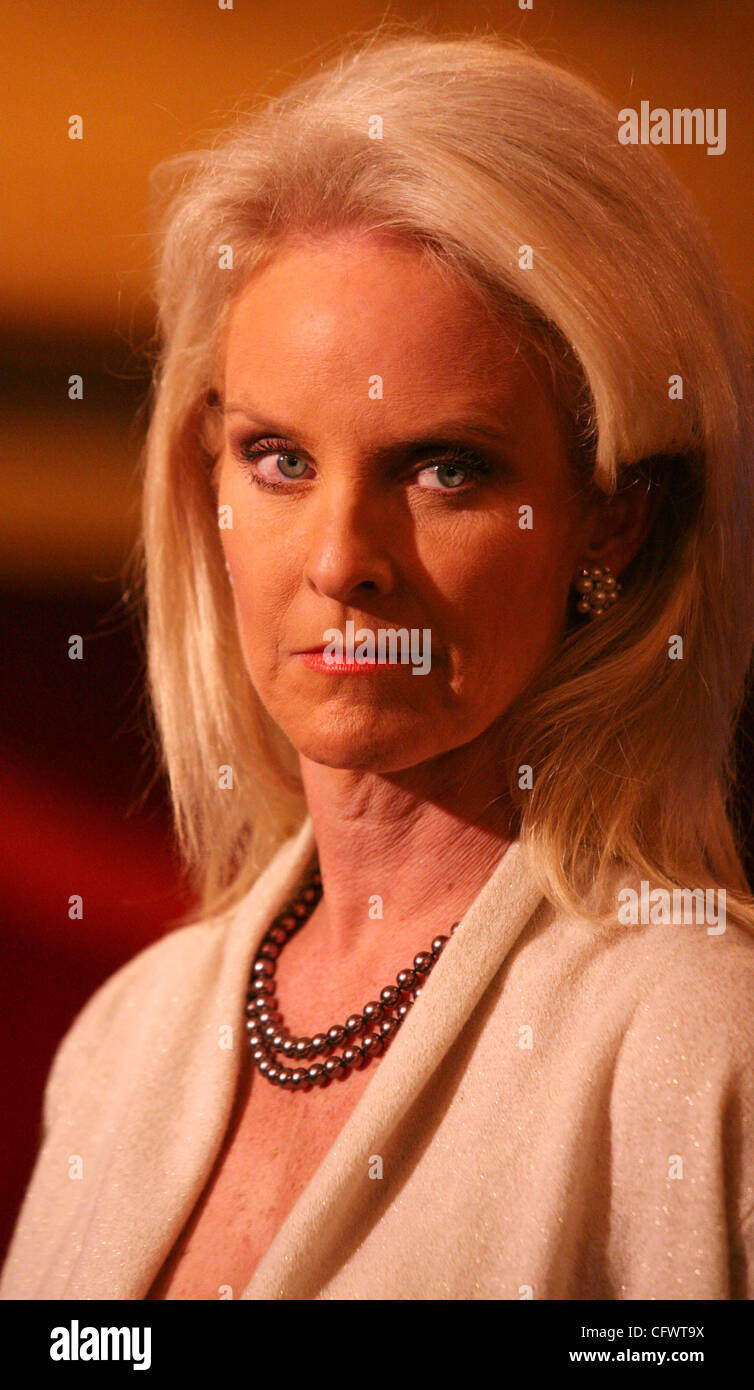 Mar 08, 2007; New York, NY, USA; Wife of Senator John McCain, CINDY ...