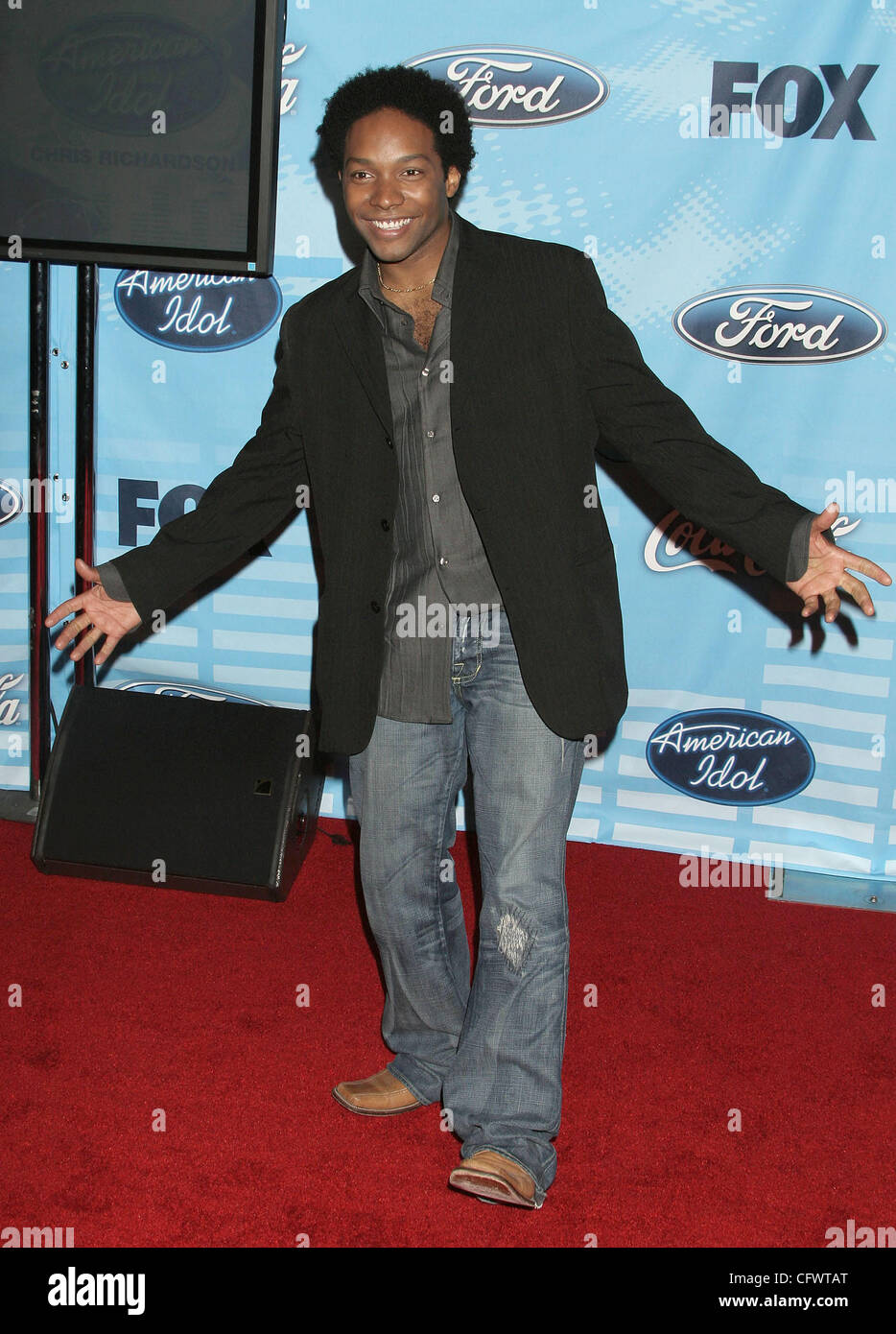 Mar 08, 2007; Hollywood, California, USA; Top 12 Finalist BRANDON ...