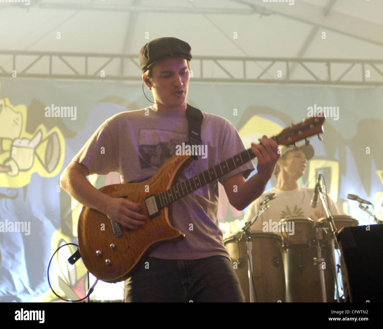 Mar. 9, 2007; Sunrise, FL., USA; Musicians SOUND TRIBE SECTOR 9 perform ...