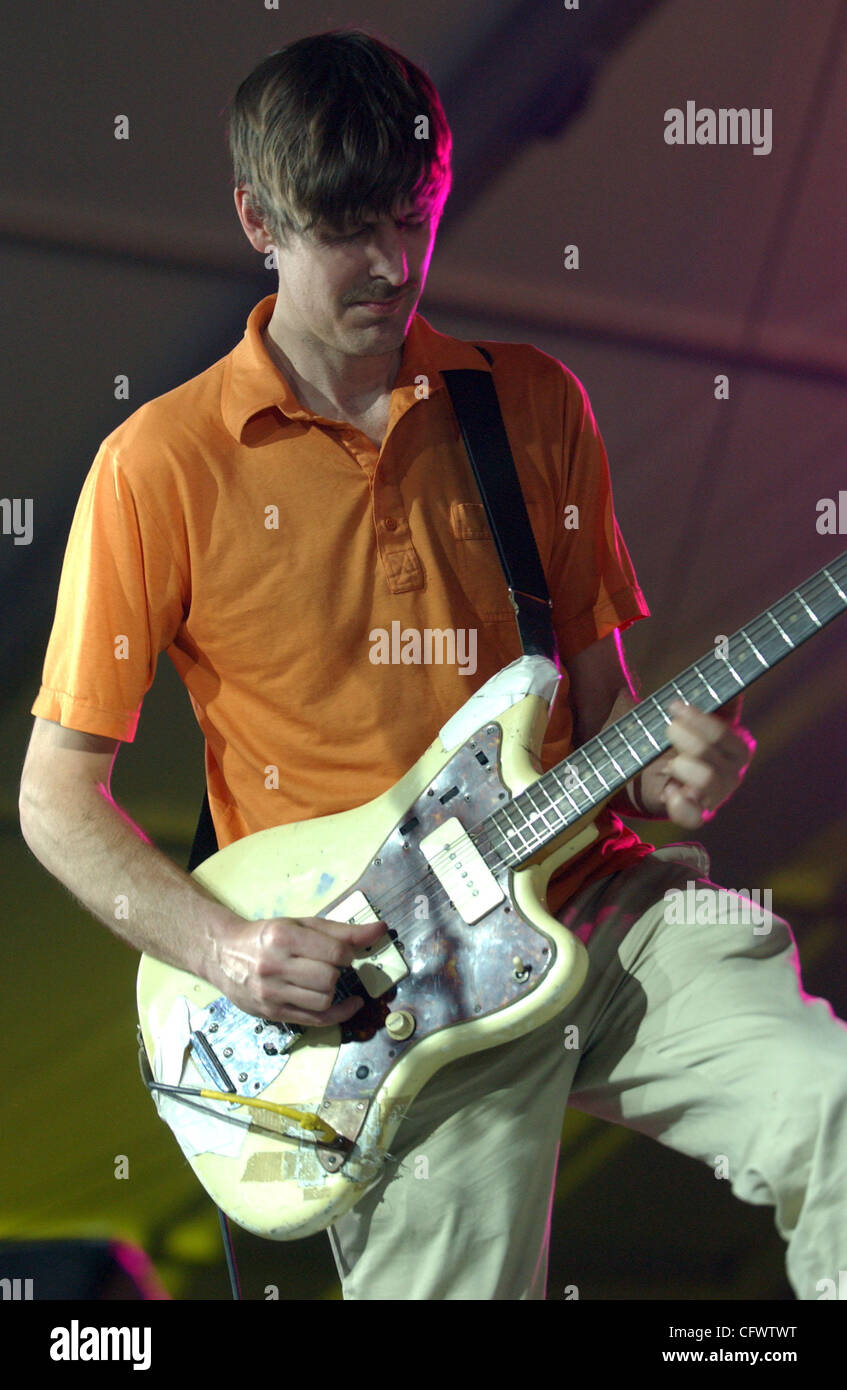 Mar. 9, 2007; Sunrise, FL. USA; Musician STEPHEN MALKMUS performs with ...